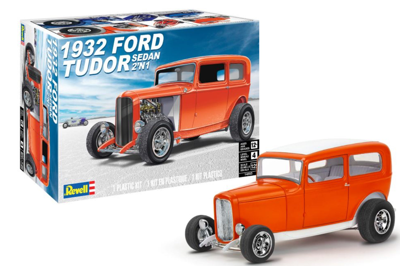 Revell 1932 Ford Tudor Sedan 2 n 1 – WesModelCarCorner