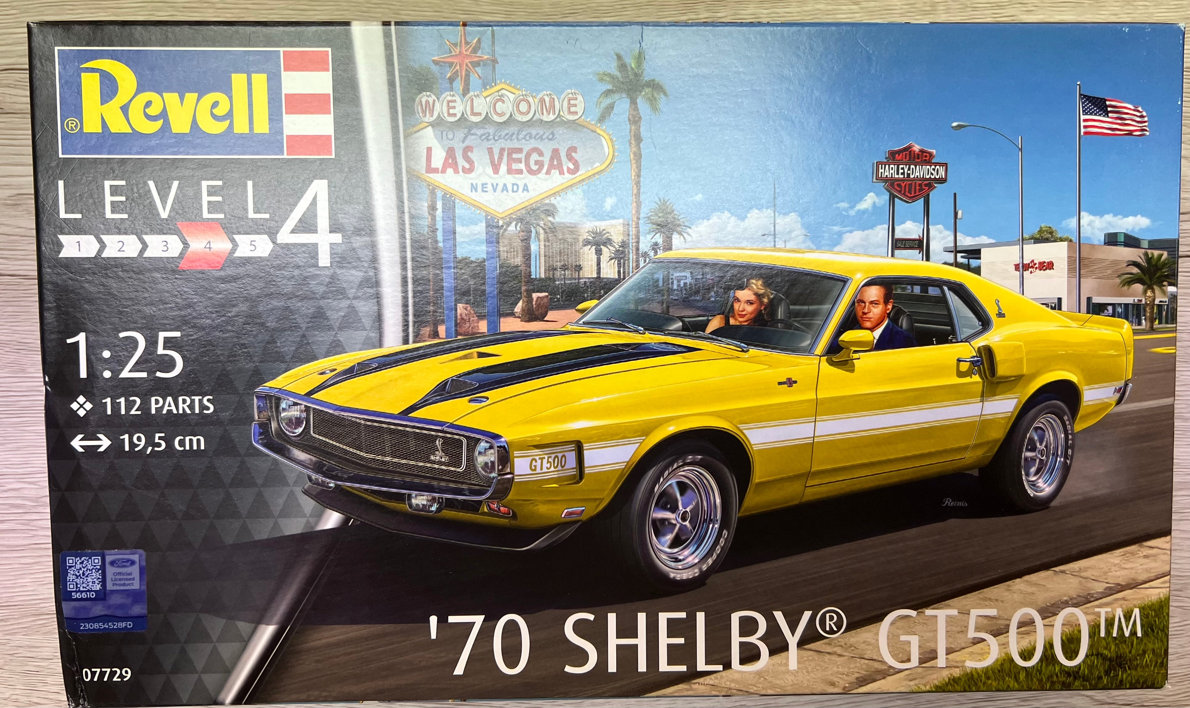 Revell Germany 70 Shelby GT500 Mustang – WesModelCarCorner