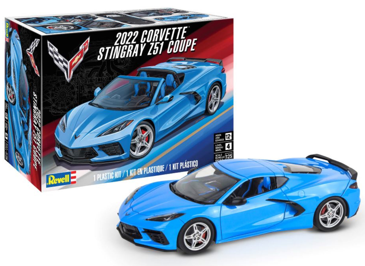 Revell - #4556 2022 Chevrolet Corvette Stingray Z71 Coupe ...