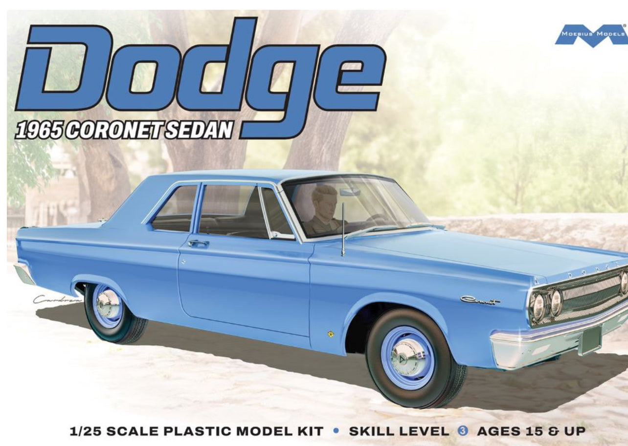 Moebius #2461 1965 Dodge Coronet – WesModelCarCorner