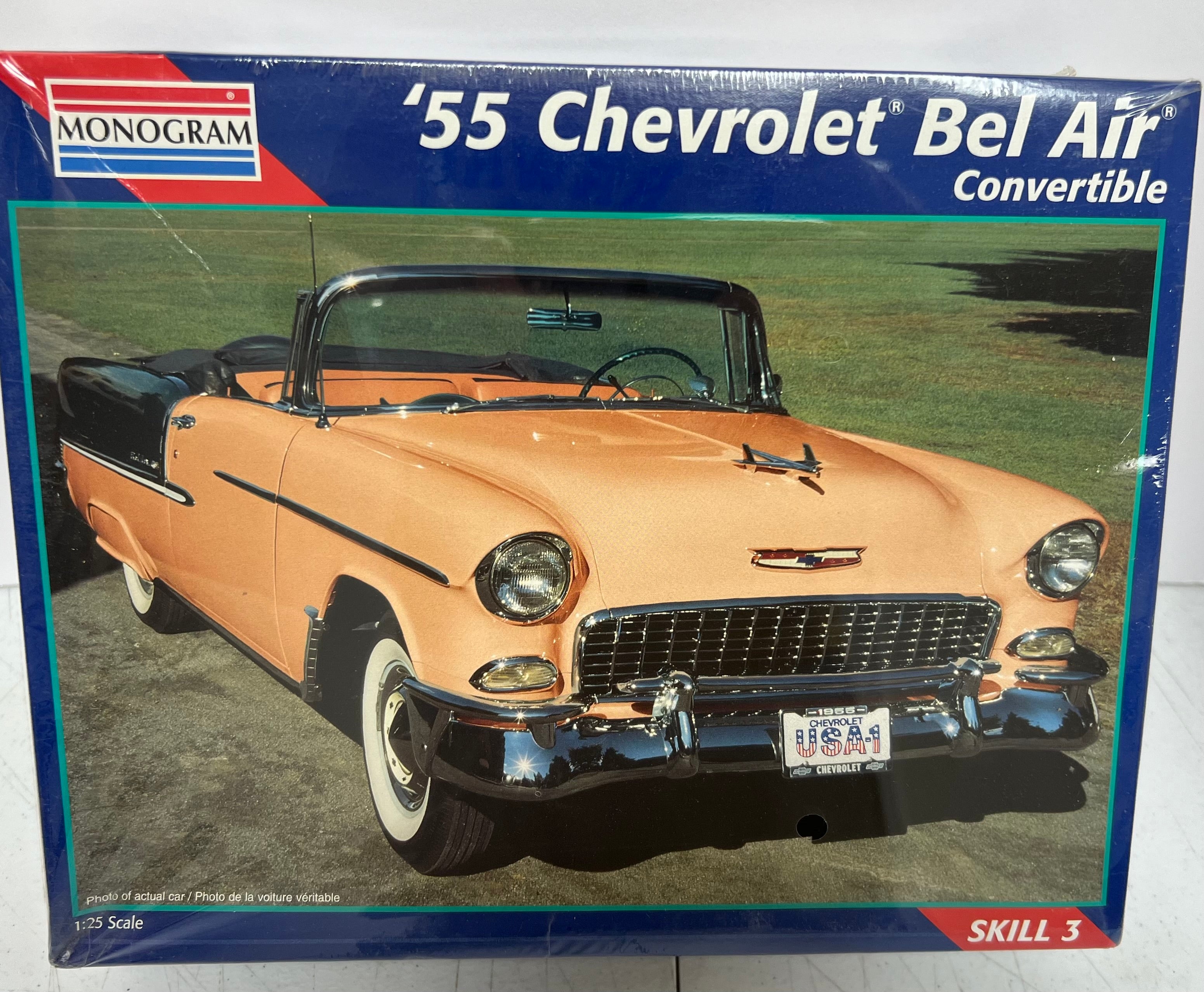 Revell 55 Chevy Bel Air Convertible- discontinued – WesModelCarCorner