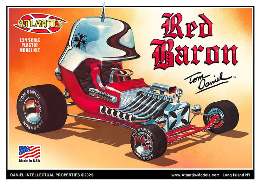 Atlantis Hobbies Tom Daniels Red Baron show rod kit – WesModelCarCorner