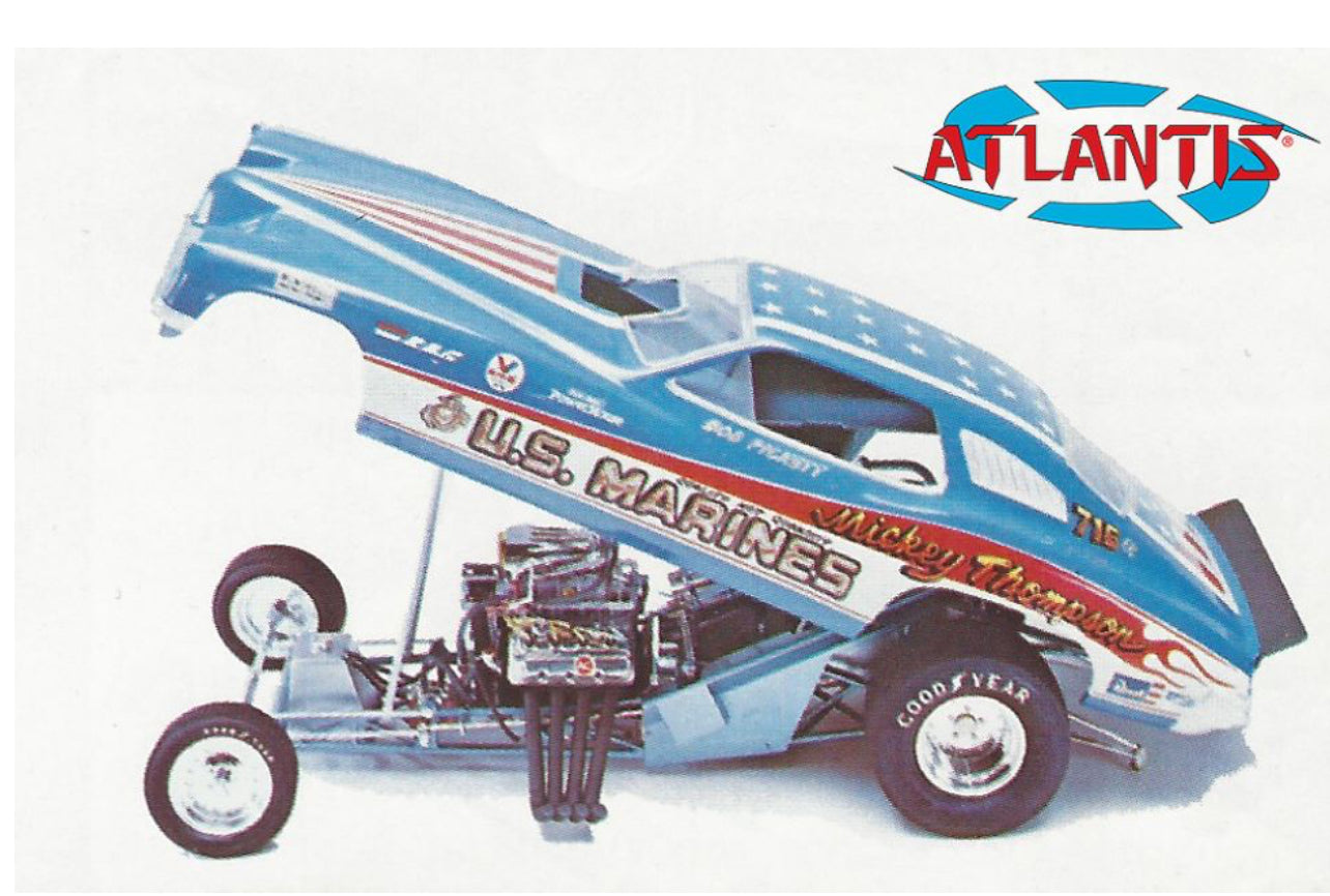 Atlantis #1499 1/16 scale Mickey Thompson US Marines Funny Car ...