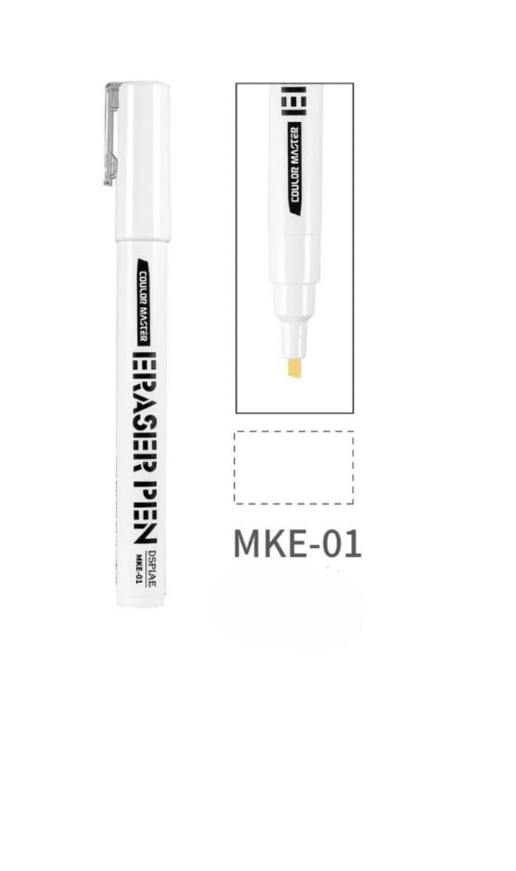 DSPIAE MKE 01 Eraser Pen - Acrylic Paint – WesModelCarCorner