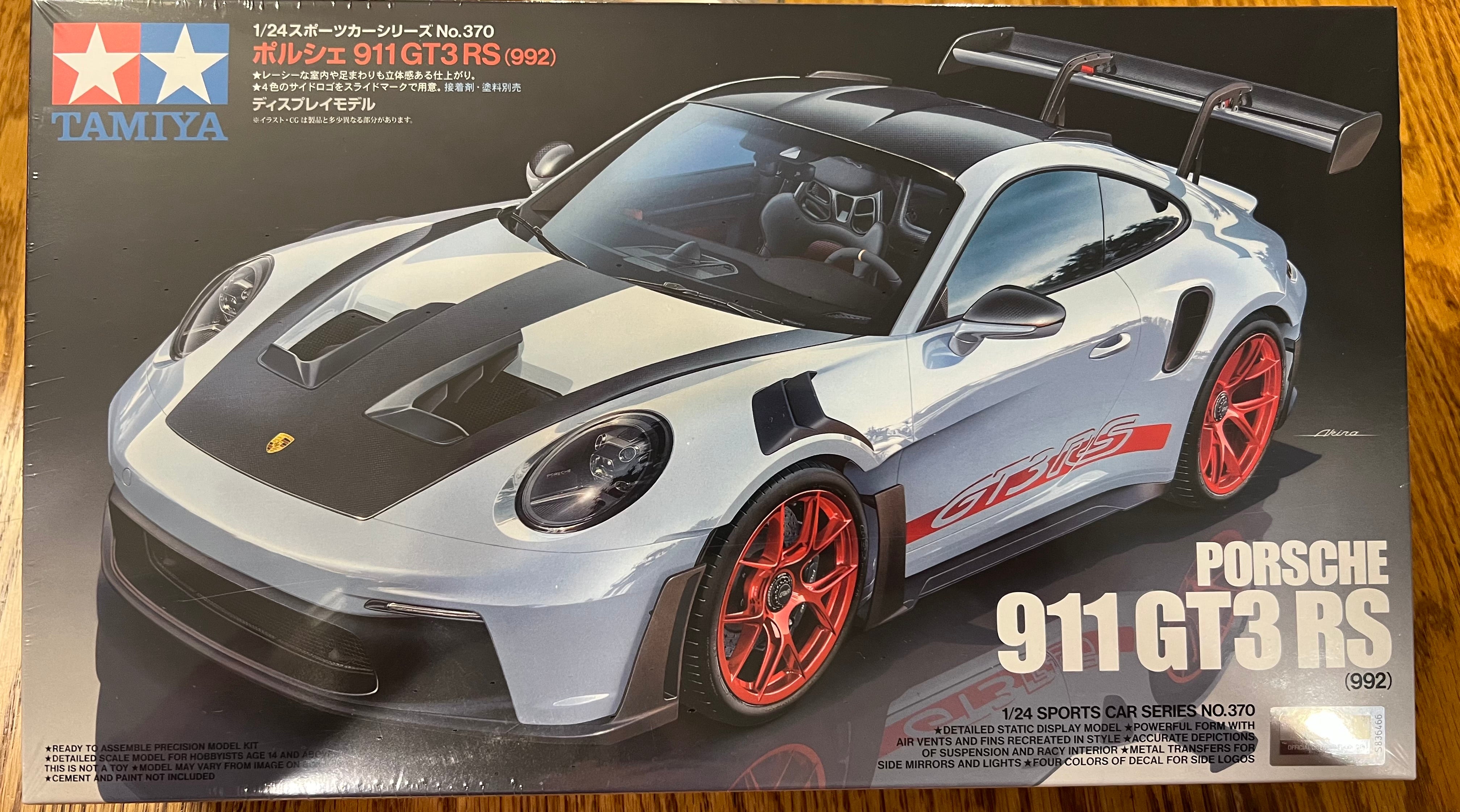 Tamiya #24370 Porsche 911 GT3 RS – WesModelCarCorner