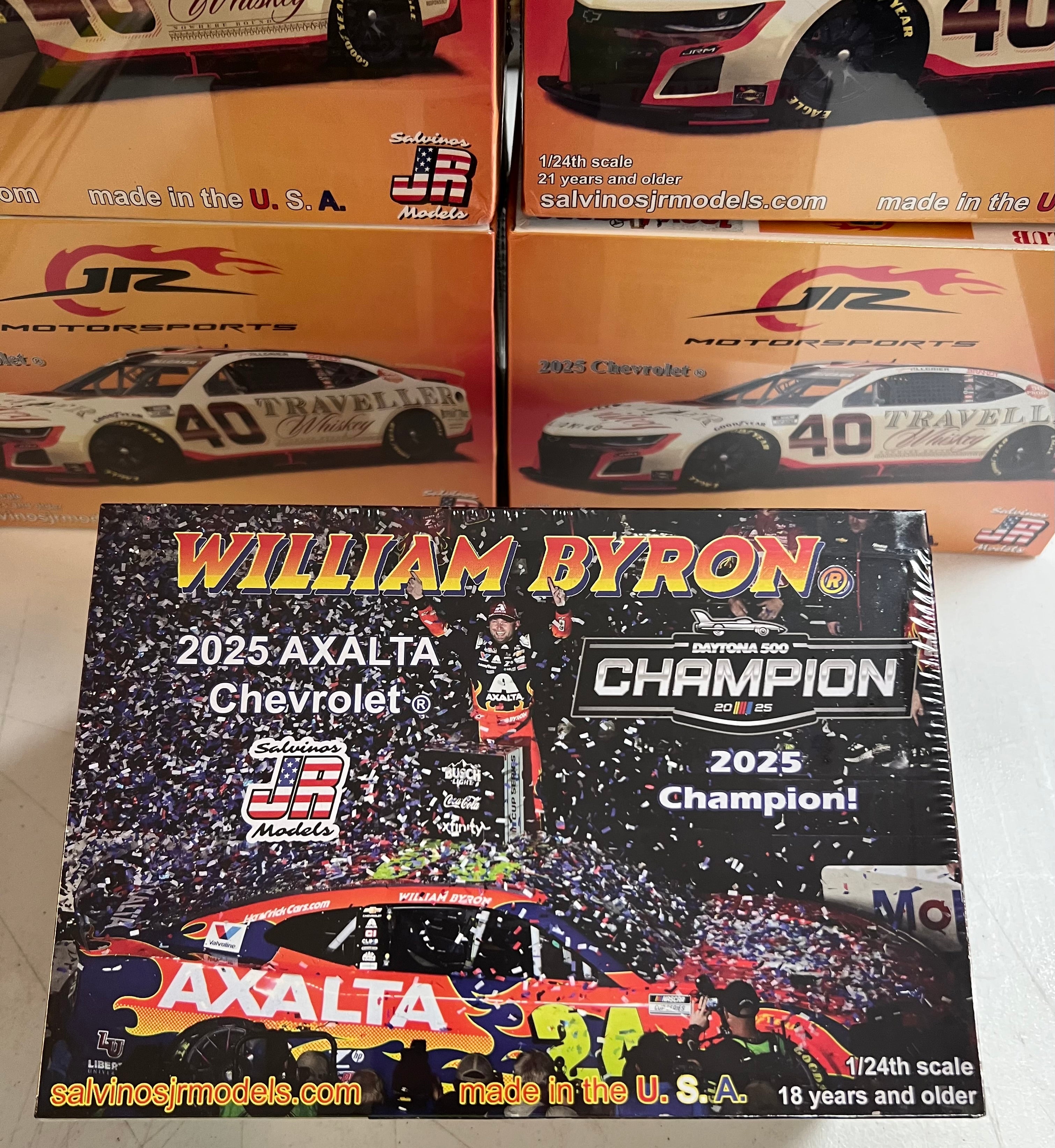 Salvinos JR models William Byron 2025 Daytona Champion – WesModelCarCorner