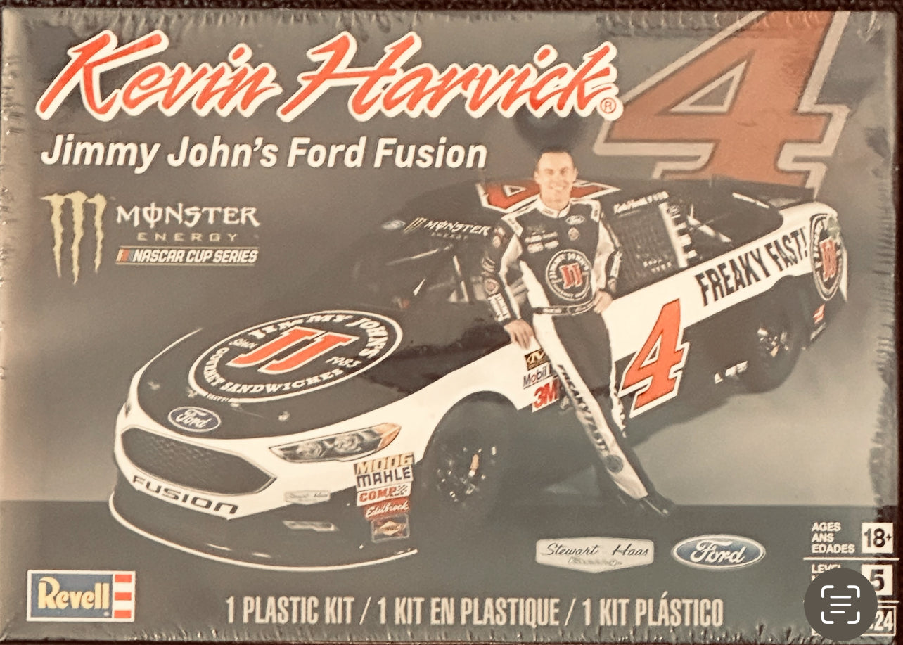 Revell RMX. Kevin Harvick Ford Fusion discontinued sealed kit ...