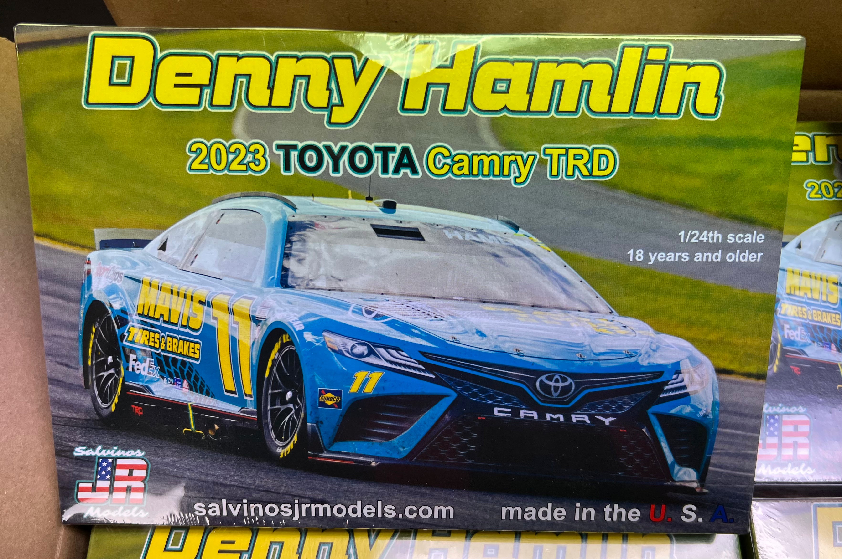 Salvinos JR Models # JGT2023DHM TOYOTA Camry - Denny Hamlin ...
