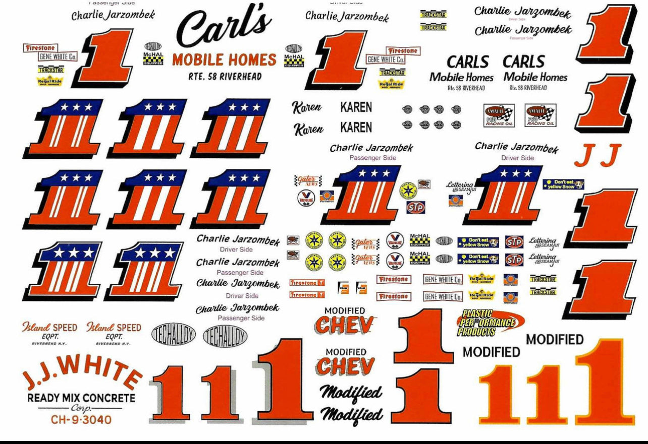 PPP Decals #1 Charlie J 36 coupe – WesModelCarCorner