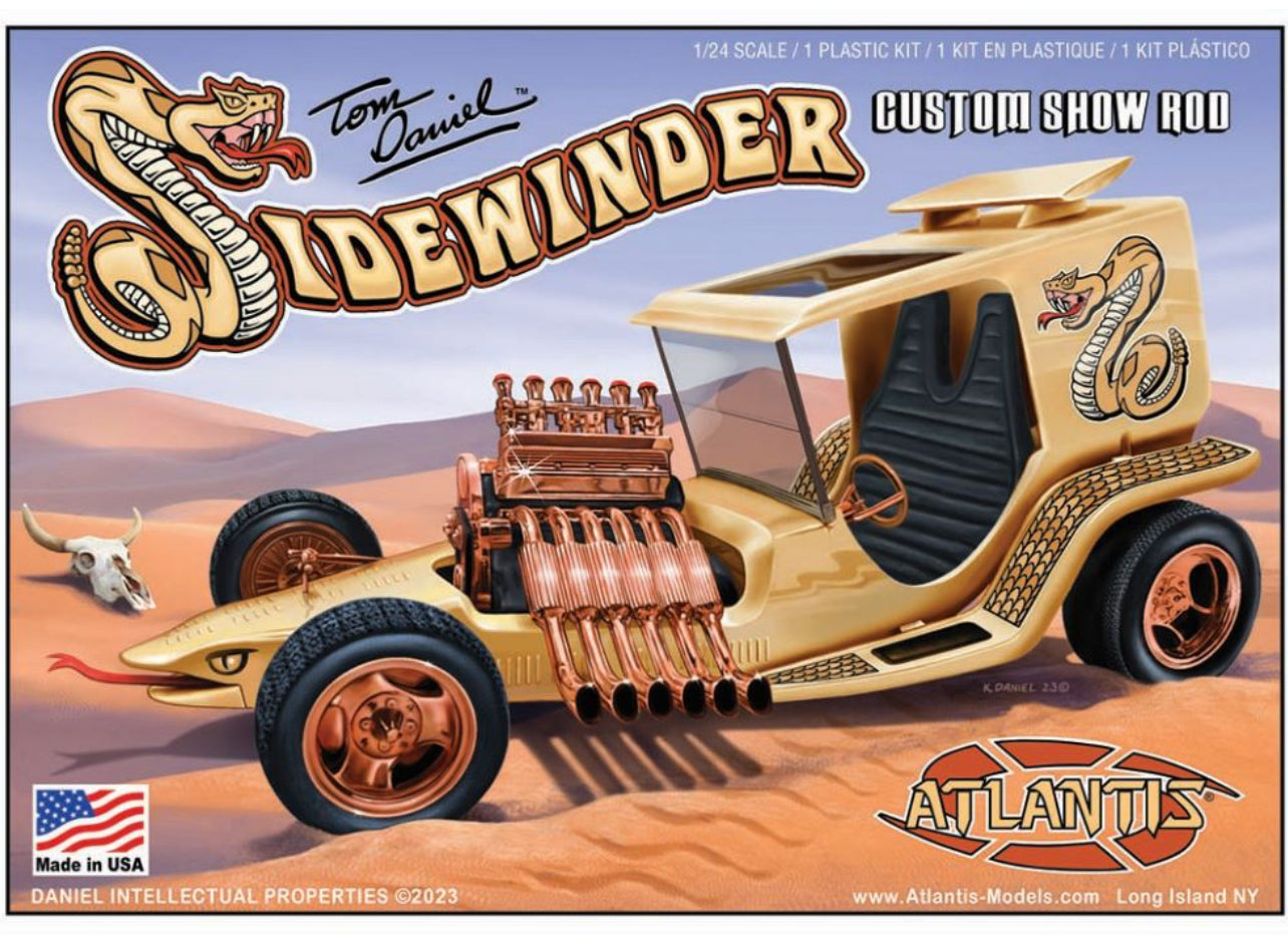 Atlantis Models #2210 Tom Daniels Sidewinder custom ro – WesModelCarCorner