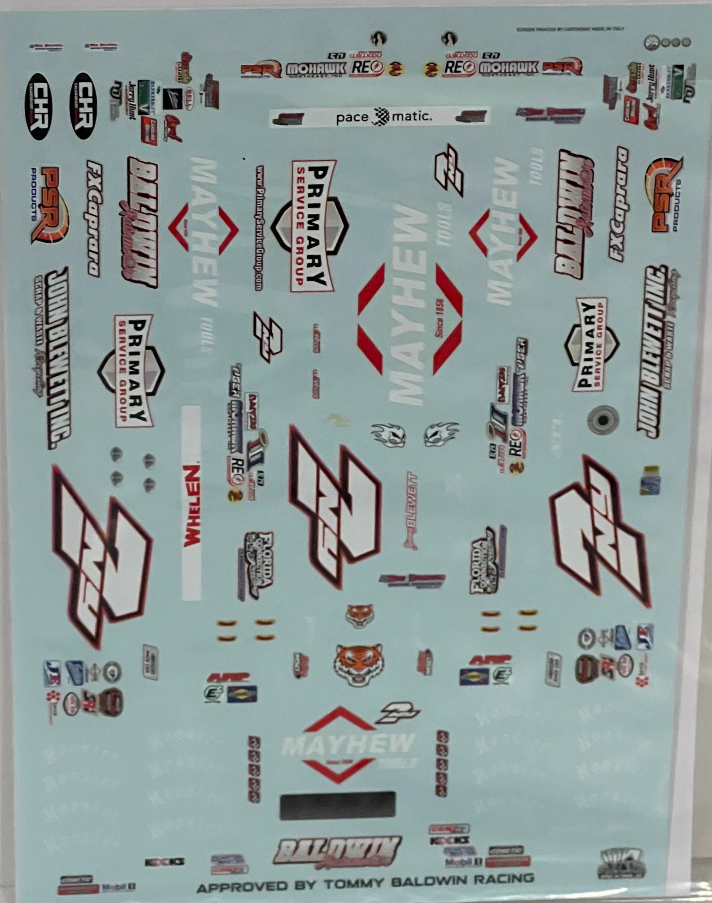ACE Decals # 7ny TBR Modified Decals – WesModelCarCorner