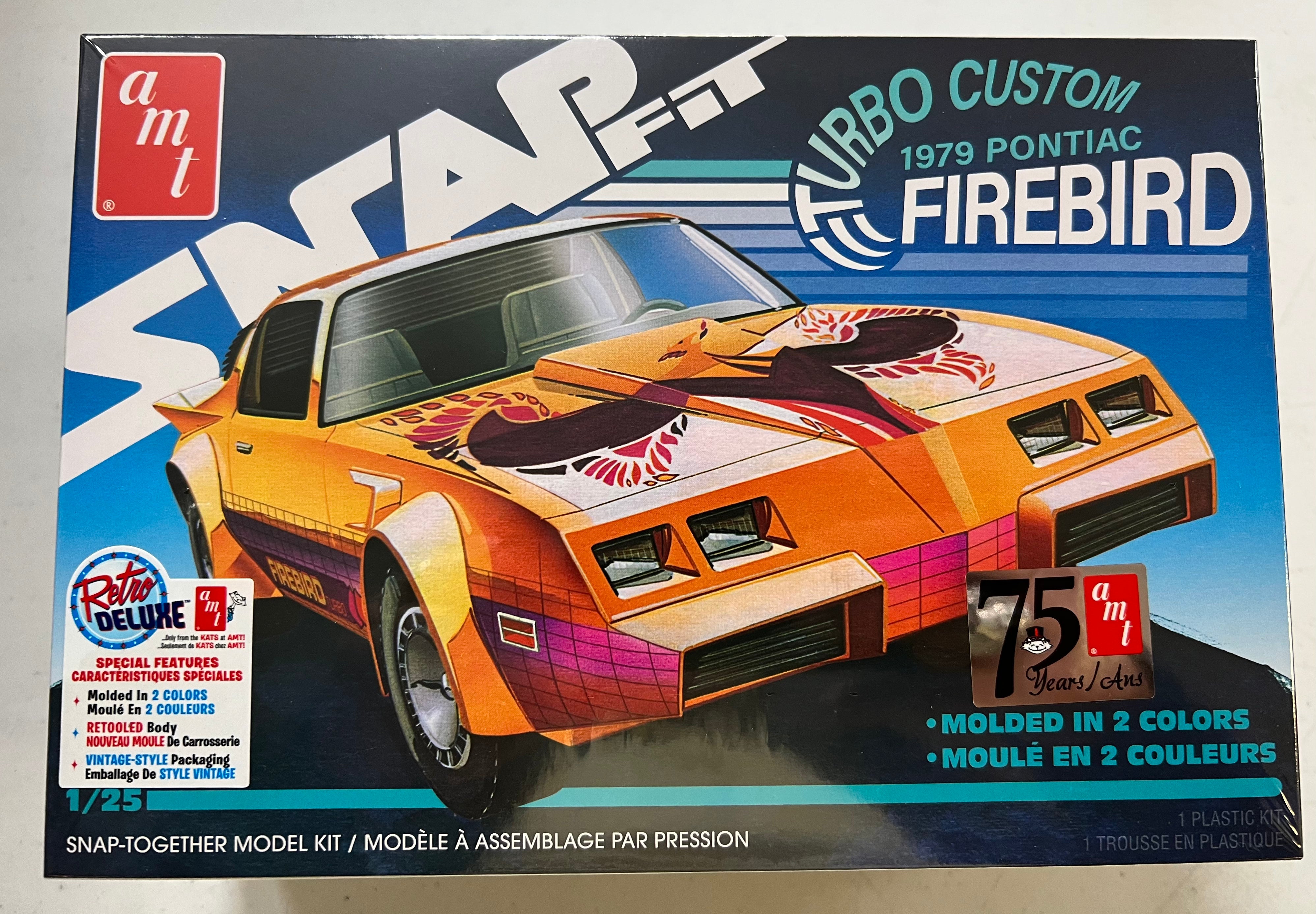 AMT # 1211 Snap Fit ‘79 Pontiac Firebird Turbo Custom – WesModelCarCorner