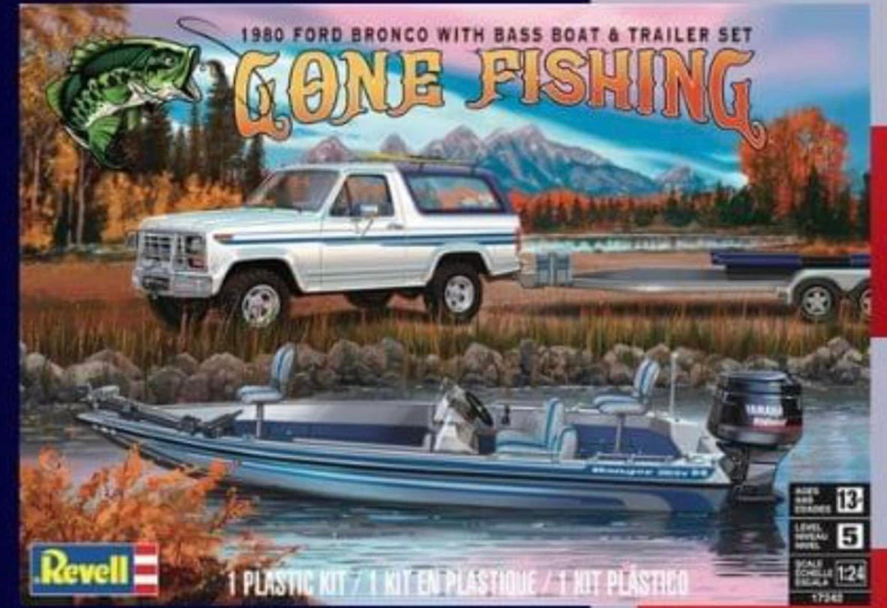 Revell #7242 Gone Fishing 3pc set – WesModelCarCorner