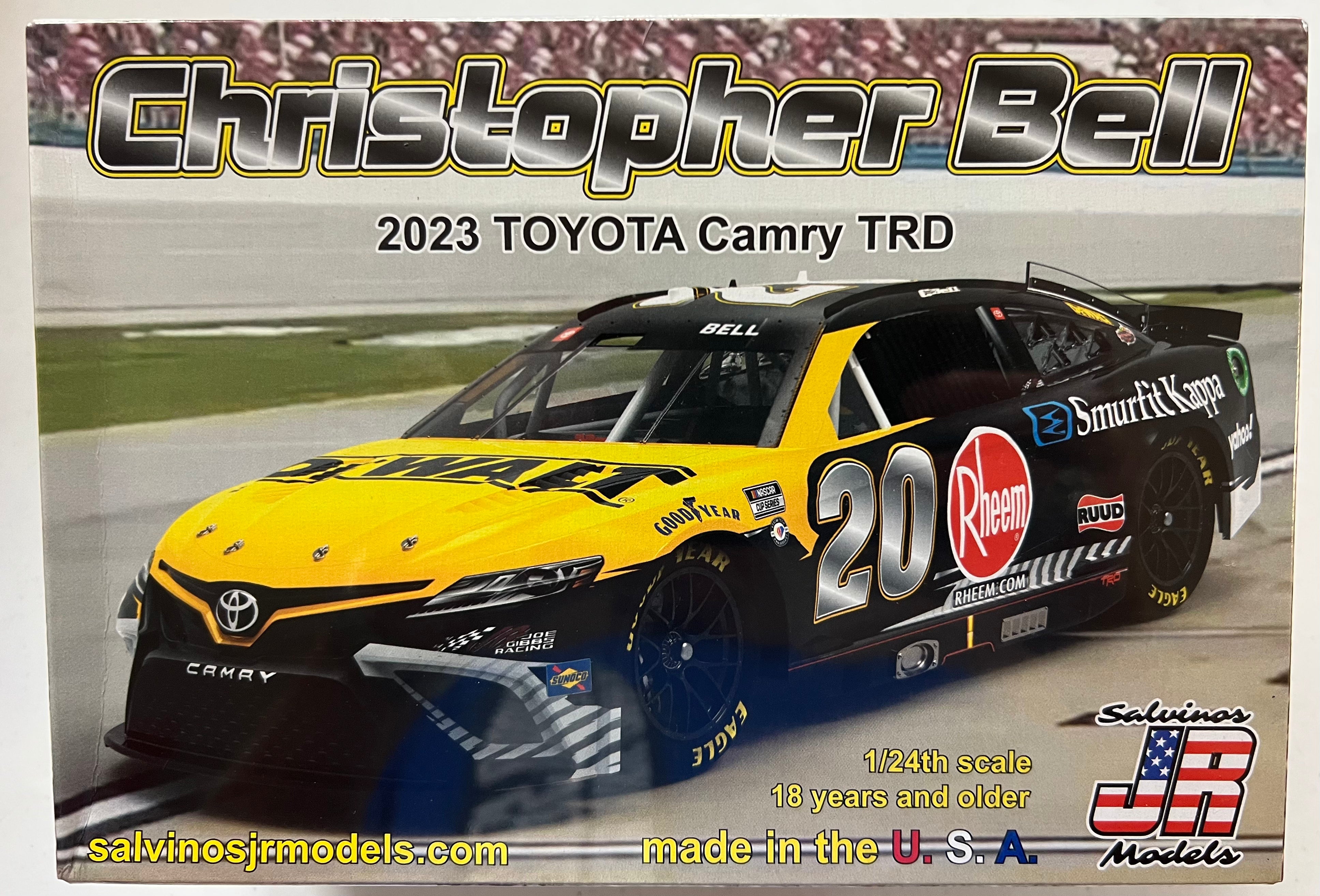 Salvinos JR Models# 2023-CBP Christopher Bell Camry – WesModelCarCorner