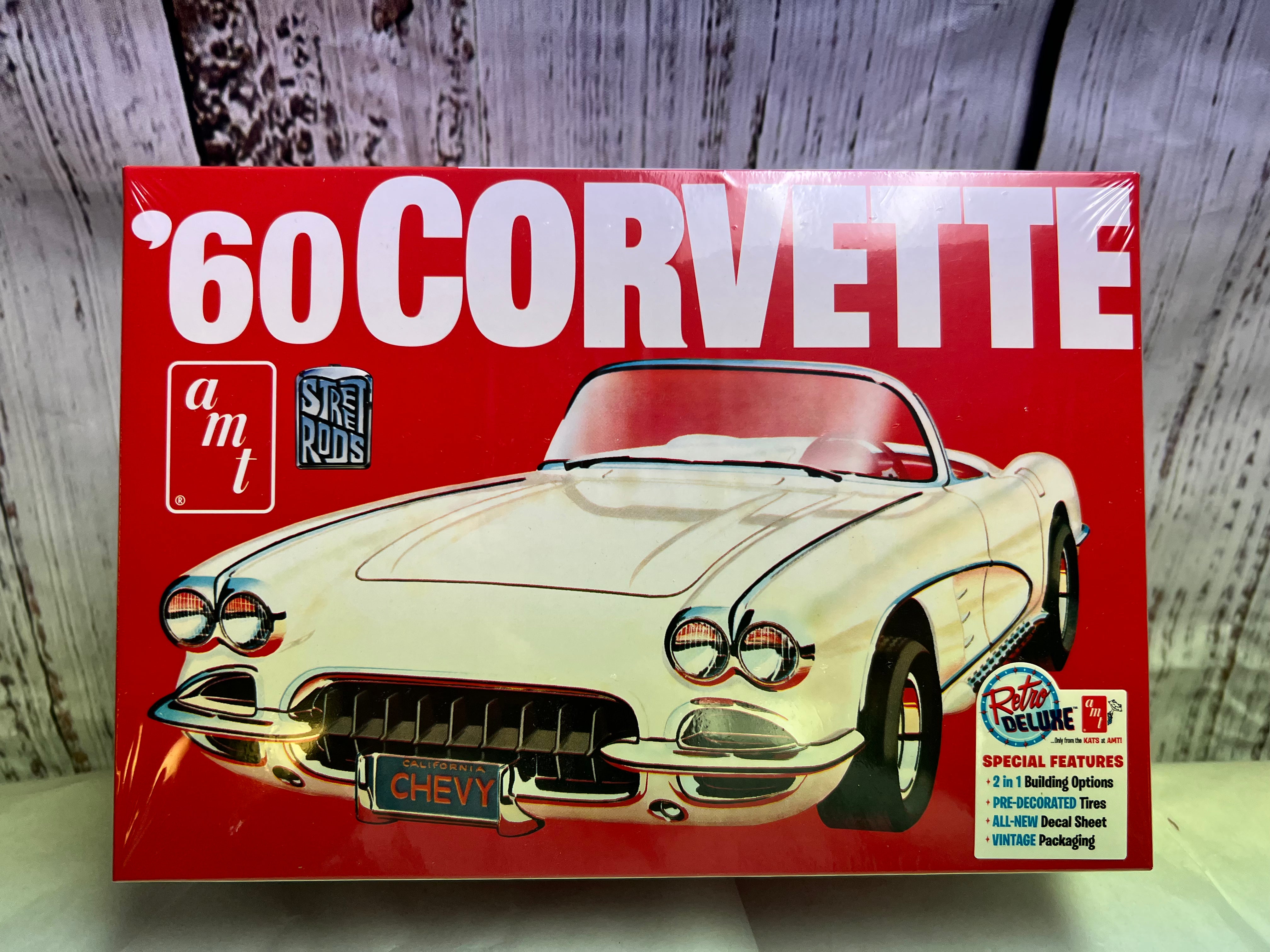 AMT # 1374 60 Corvette 1/25 scale – WesModelCarCorner