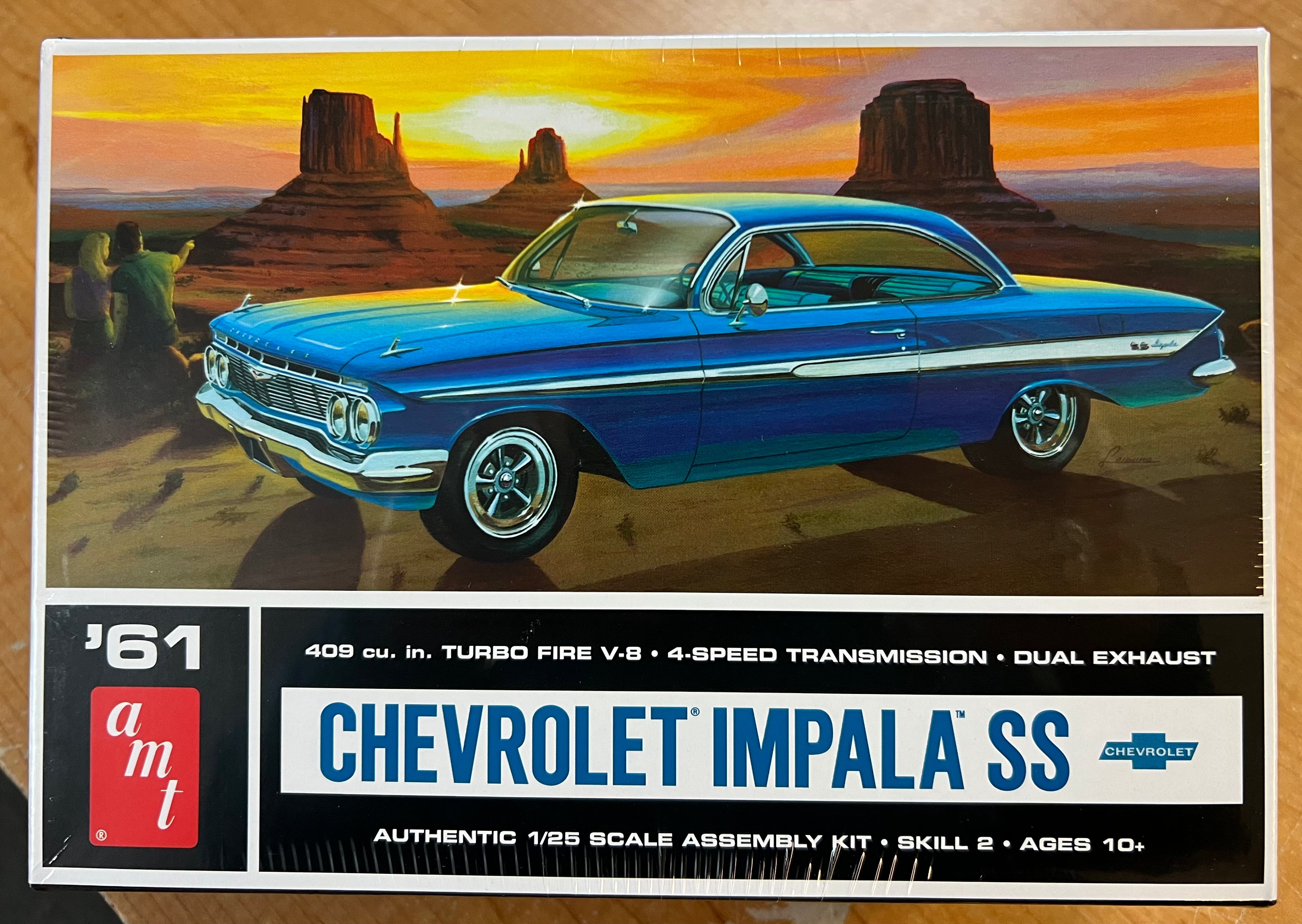 AMT ‘61 Chevrolet Impala SS – WesModelCarCorner