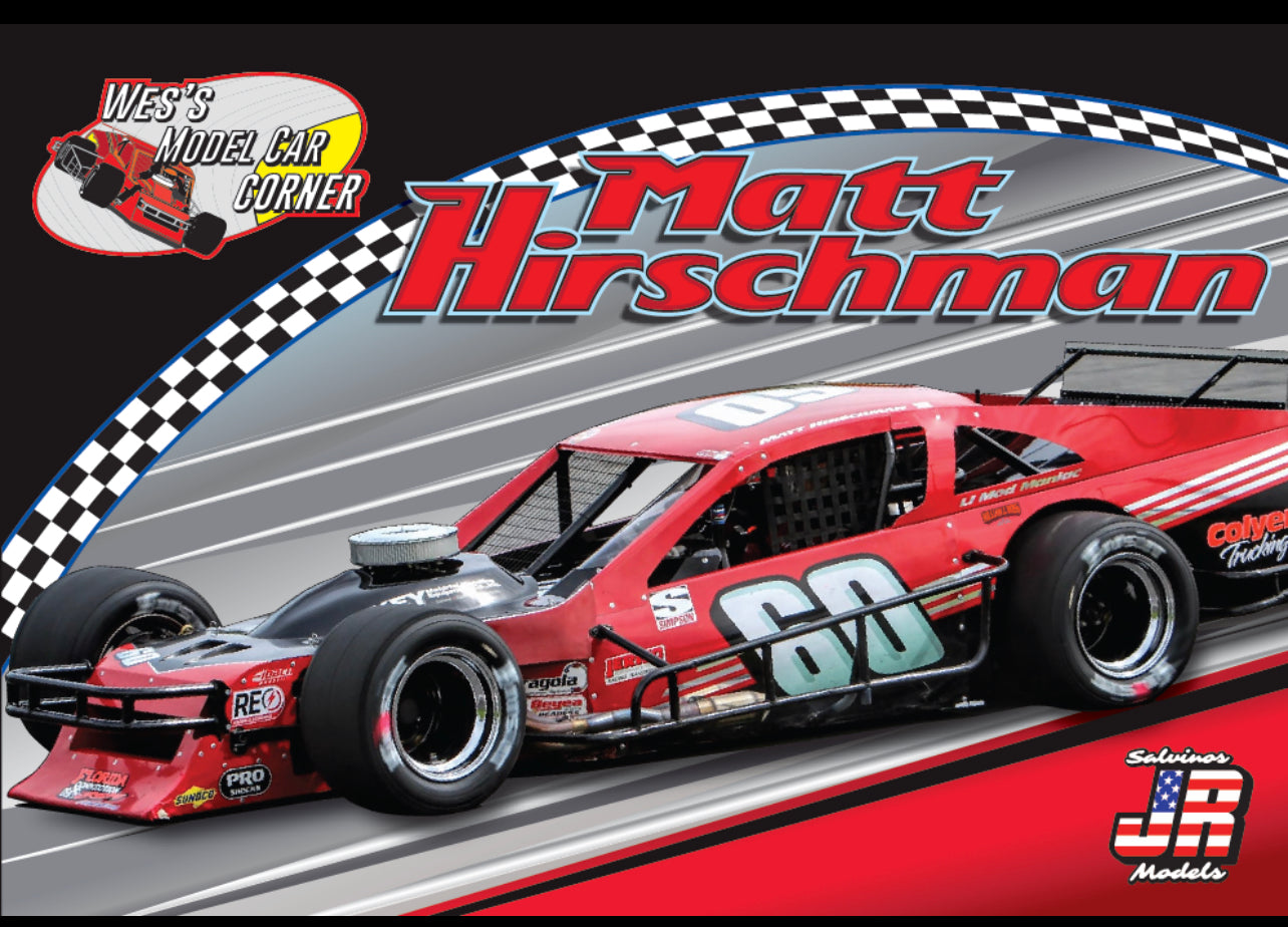 WMCC #10060 Matt Hirschman Racing Modified Race Car Kit – WesModelCarCorner