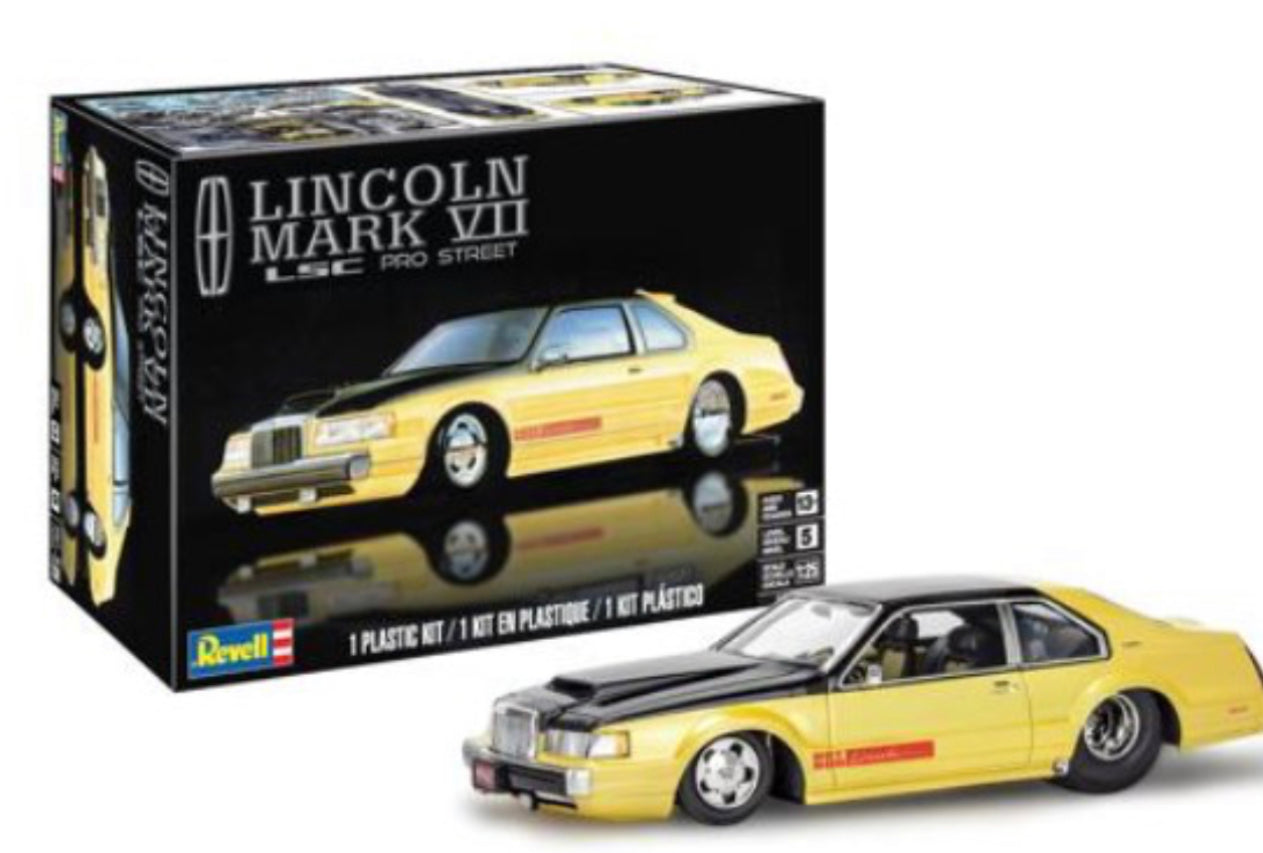Revell Lincoln Mark VIII LSC Pro Street 1/25 scale – WesModelCarCorner