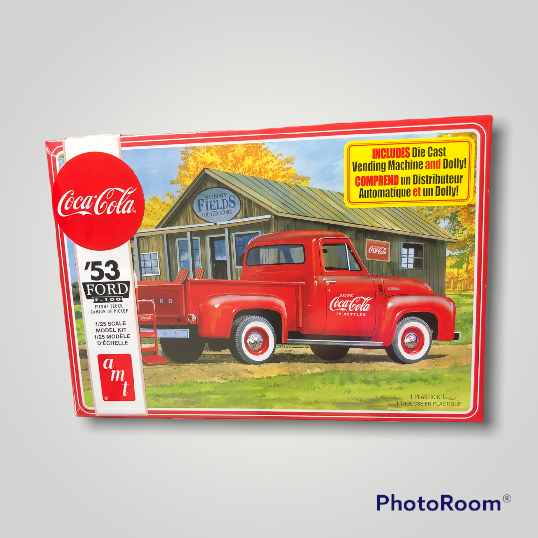 AMT Coca-Cola ‘53 Ford F-100 Pickup Truck – WesModelCarCorner