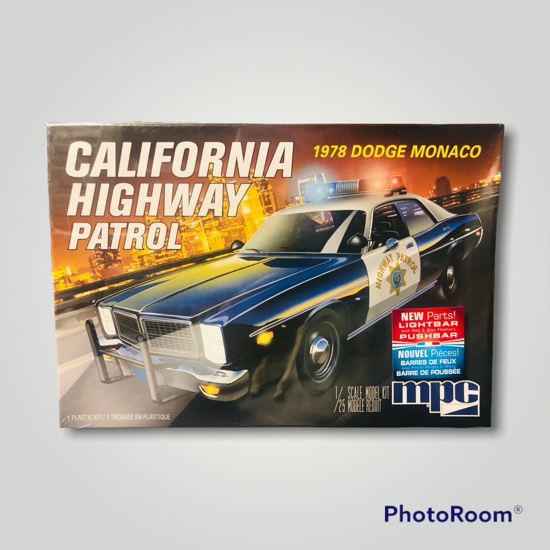 MPC California Highway Patrol 1978 Dodge Monaco – WesModelCarCorner