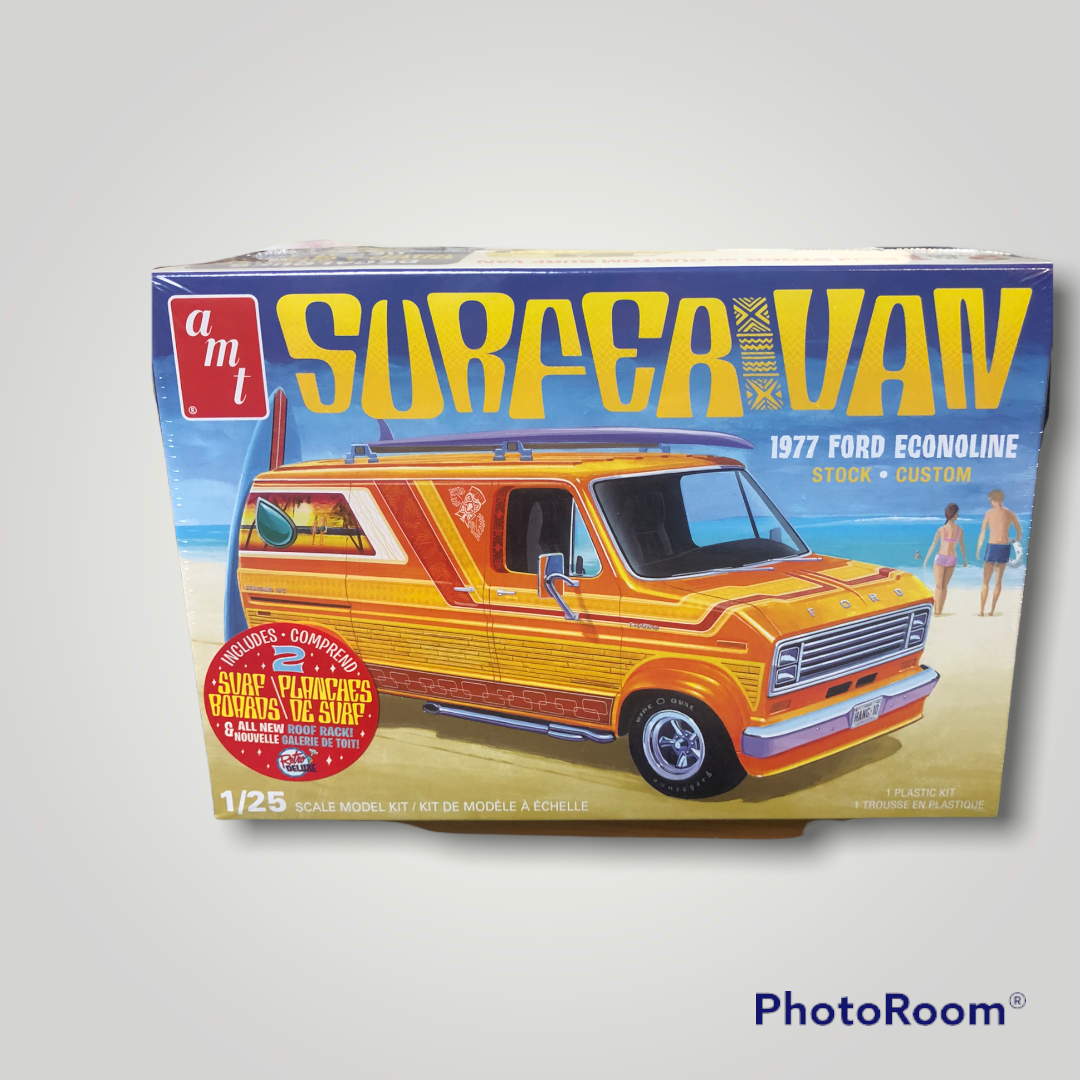 AMT Surfer Van 1977 Ford Econoline – WesModelCarCorner