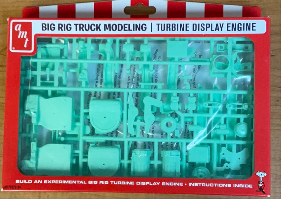AMT #PP029 big rig turbine display engine – WesModelCarCorner