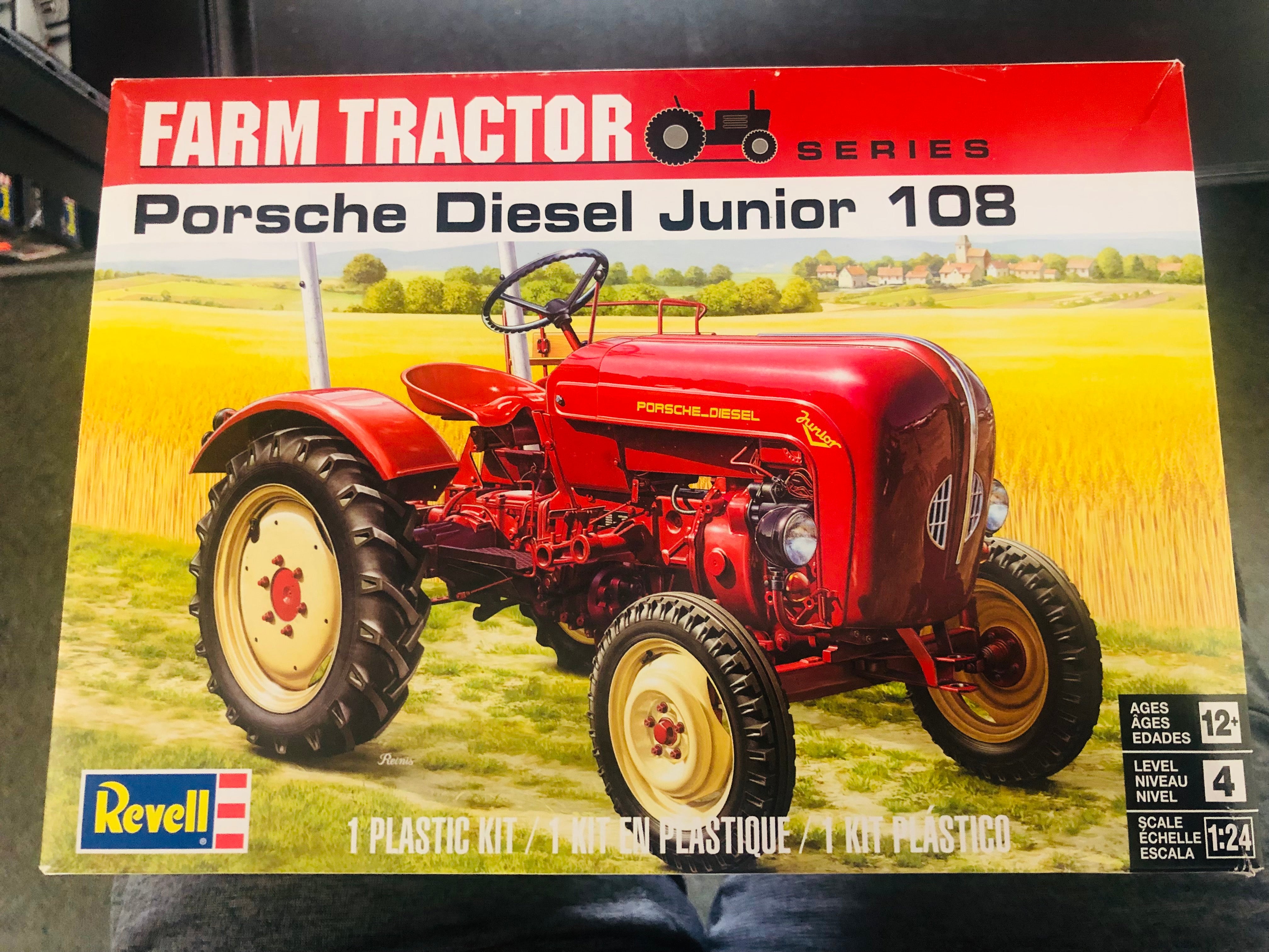 Revell Farm Tractor Porsche Diesel Junior 108 – WesModelCarCorner