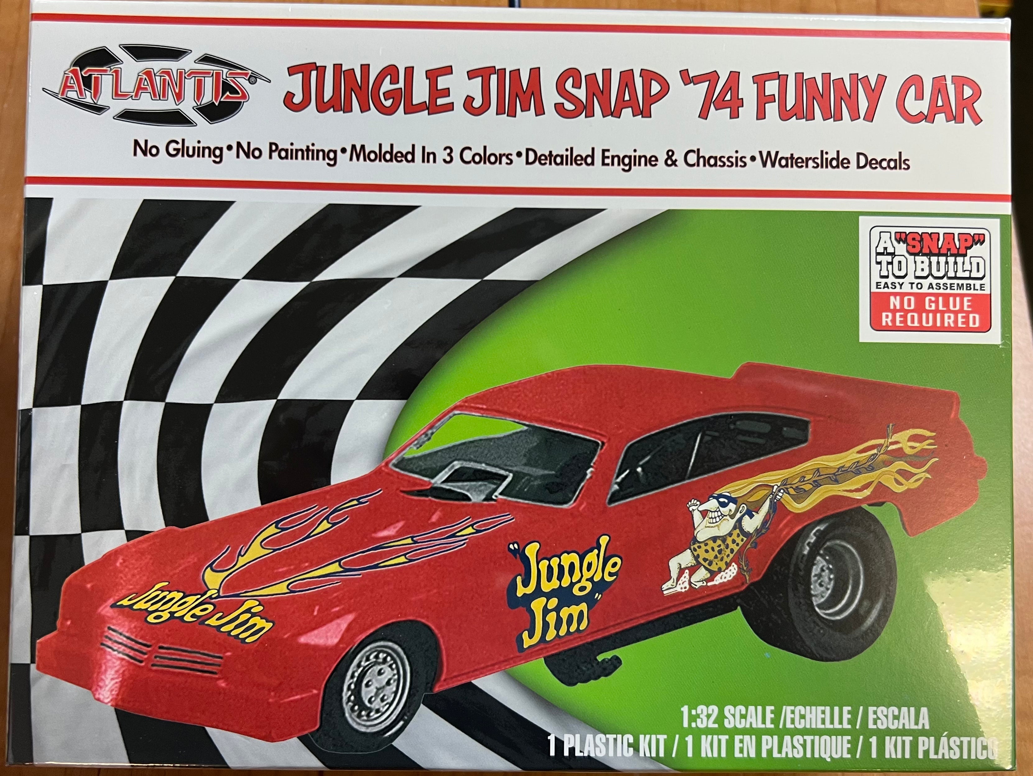 Atlantis Jungle Jim Snap ‘74 Funny Car – WesModelCarCorner