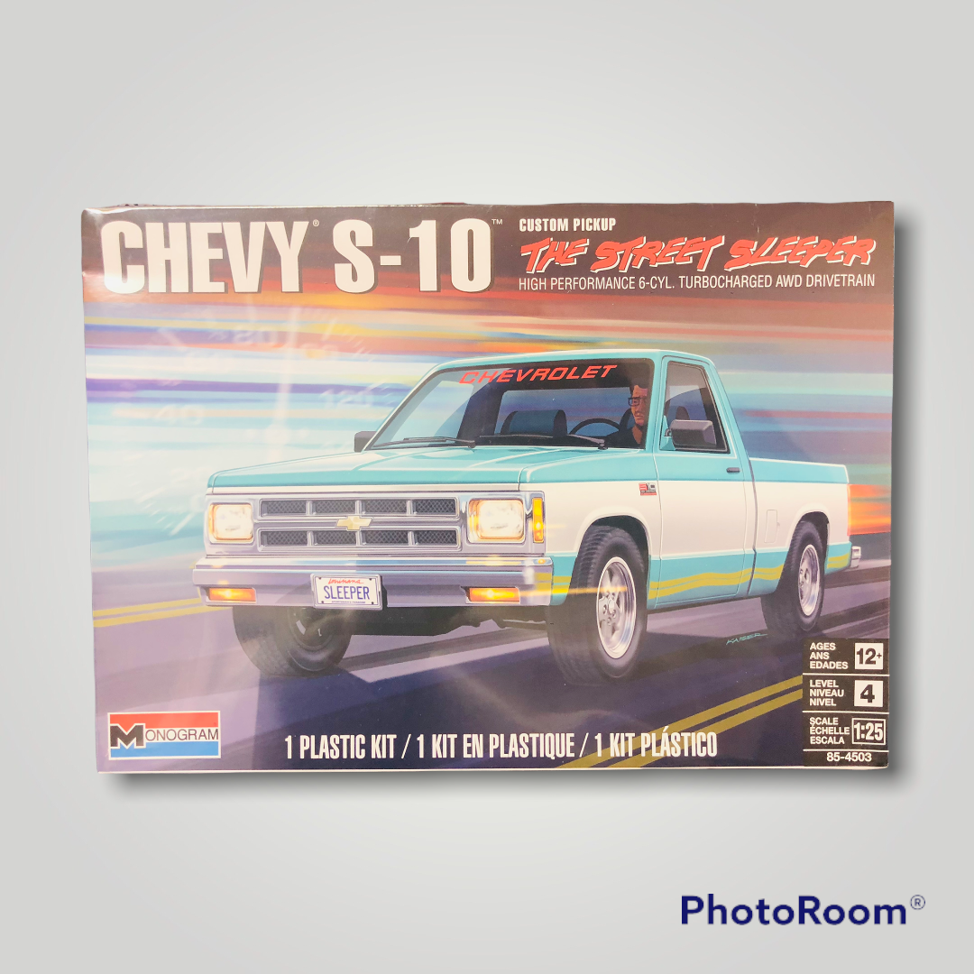 Monogram #85-4503 Chevy S-10 Custom Pickup – WesModelCarCorner