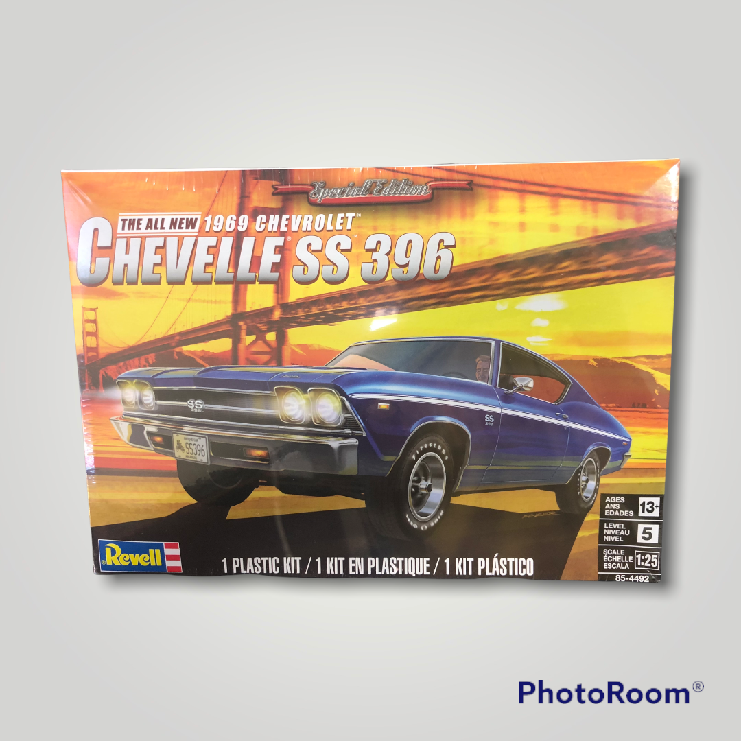 Revell #4492 1969 Chevrolet Chevelle SS 396 – WesModelCarCorner